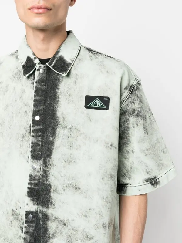 OAMC Bleach-effect Short-sleeve Shirt