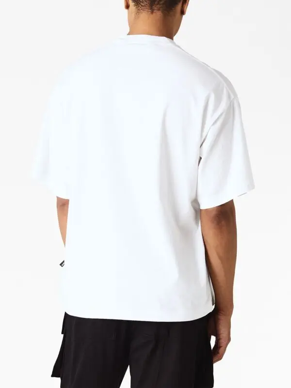 Palm Angels Upside Down Palm-print T-shirt - White