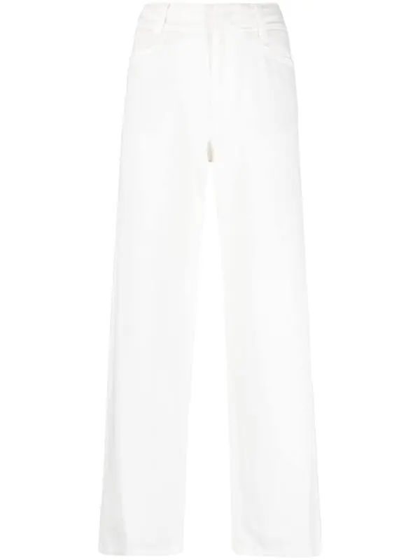 Vince High-waist Straight-leg Trousers