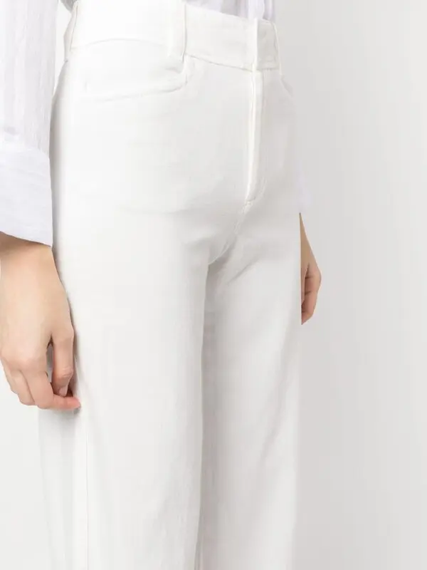 Vince High-waist Straight-leg Trousers