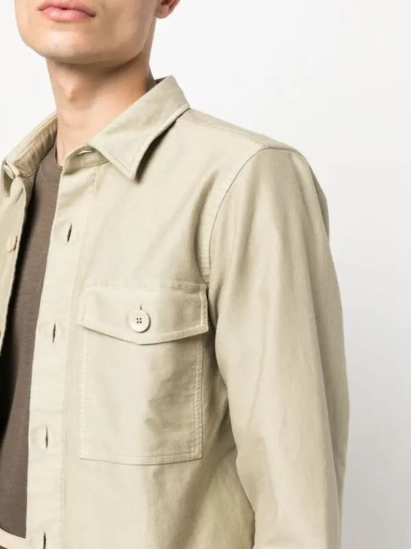 TOM FORD Flap-pocket Cotton Overshirt