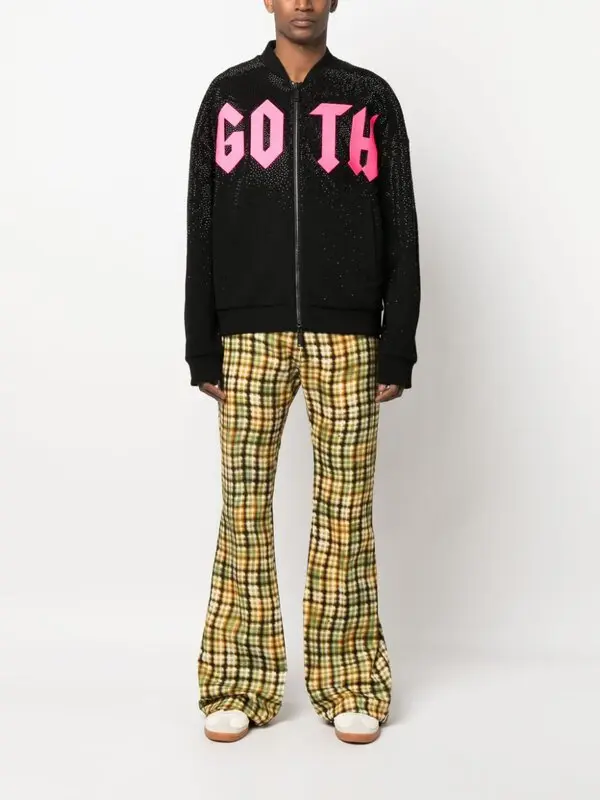 Dsquared2 Crystal-embellished Cotton Jacket