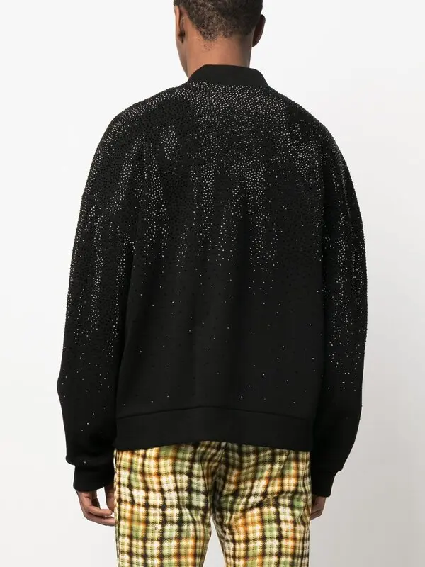 Dsquared2 Crystal-embellished Cotton Jacket