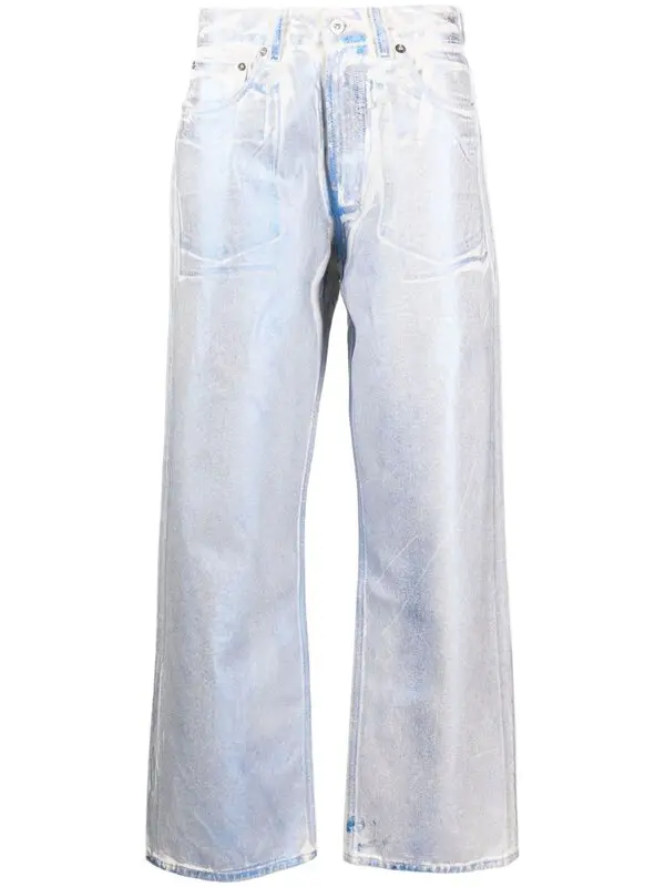 Our Legacy Third Cut Iridescent Foil Jeans