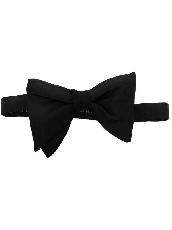TOM FORD Silk Bow Tie - Black