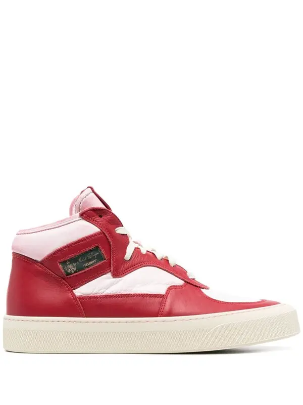 Rhude Cabriolets Hi-top Sneakers - Red