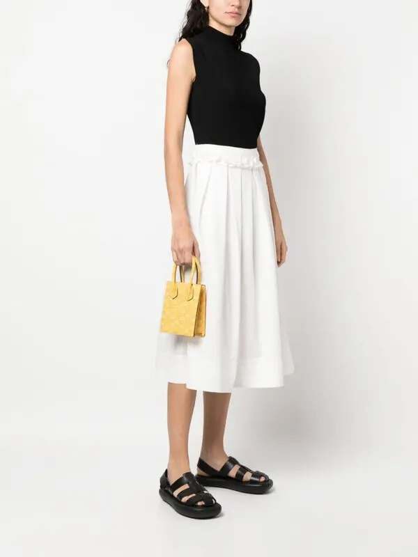 Moreau Logo-print Leather Shoulder Bag - Yellow