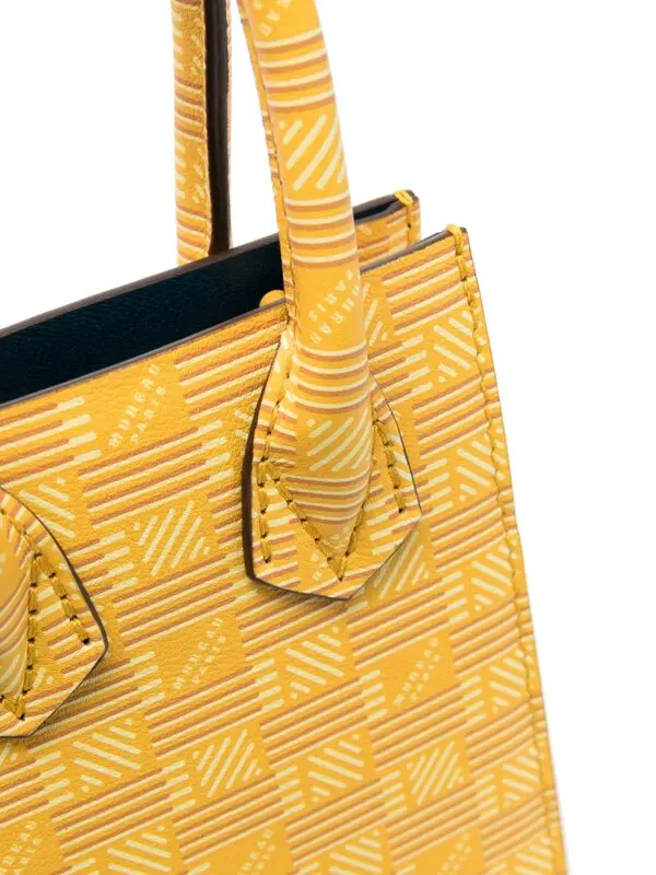 Moreau Logo-print Leather Shoulder Bag - Yellow