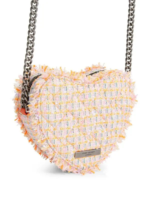 Kurt Geiger Bow Heart-shaped Crossbody Bag