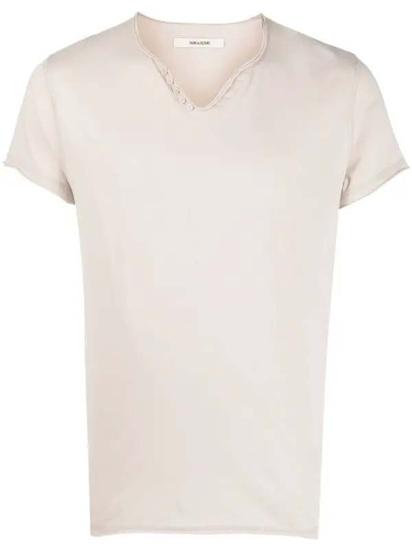 Zadig&Voltaire V-neck Cotton T-shirt