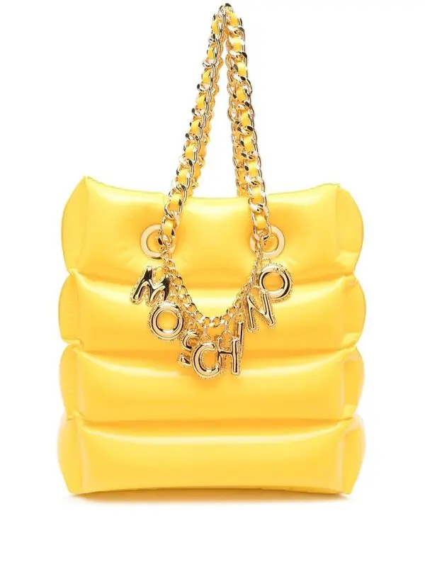 Moschino Gold Inflatable Lettering Chain Belt
36’ Moschino Gold Inflatable Lettering Chain Belt Moschino main image 4