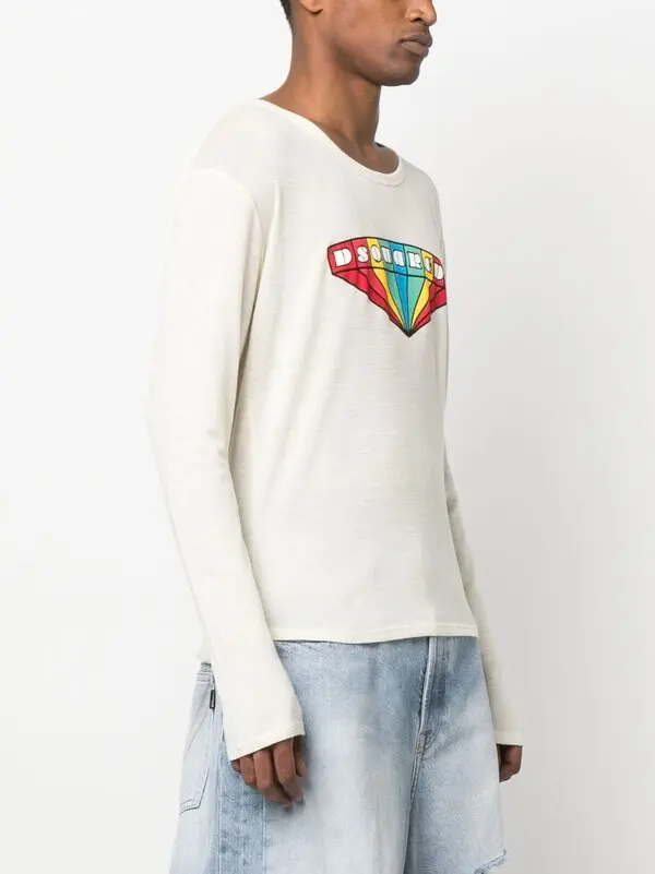Dsquared2 Graphic-print Wool Sweatshirt