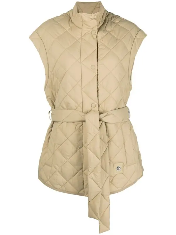 Moose Knuckles St. Clair Belted Quilted Gilet