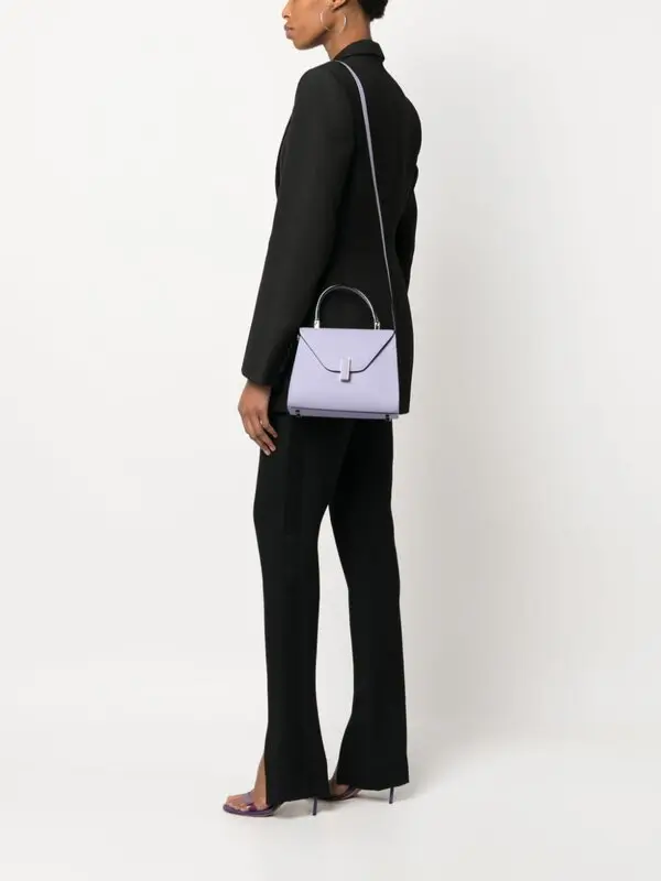 VALEXTRA Iside Leather Crossbody Bag