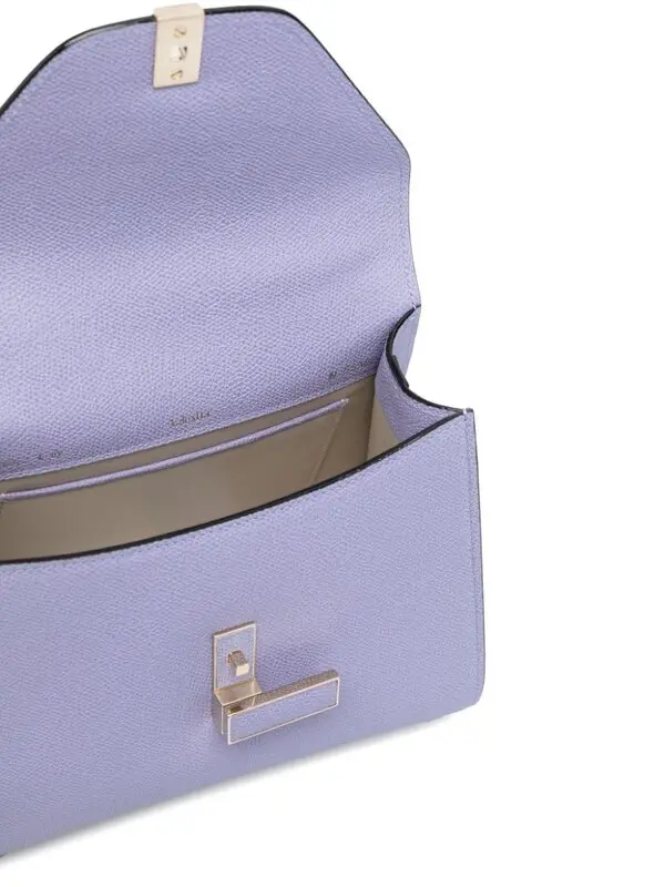 VALEXTRA Iside Leather Crossbody Bag