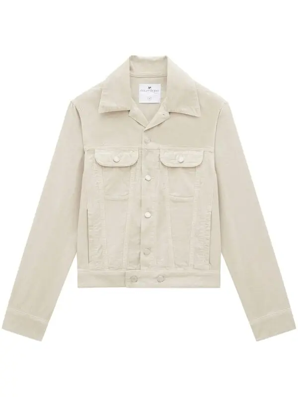 COURREGES Strap-detail Buttoned Shirt Jacket