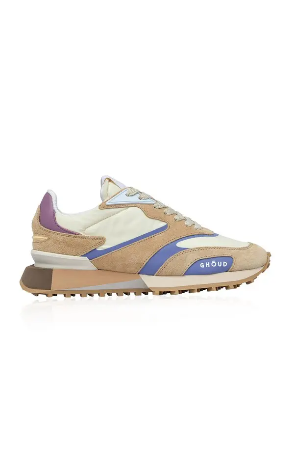 GHOUD VENICE Rush Groove 2.0 Nylon & Suede Sneakers