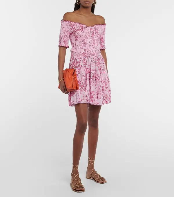 Poupette St Barth Soledad Printed Minidress - Multicoloured