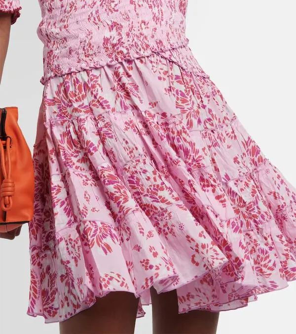 Poupette St Barth Soledad Printed Minidress - Multicoloured
