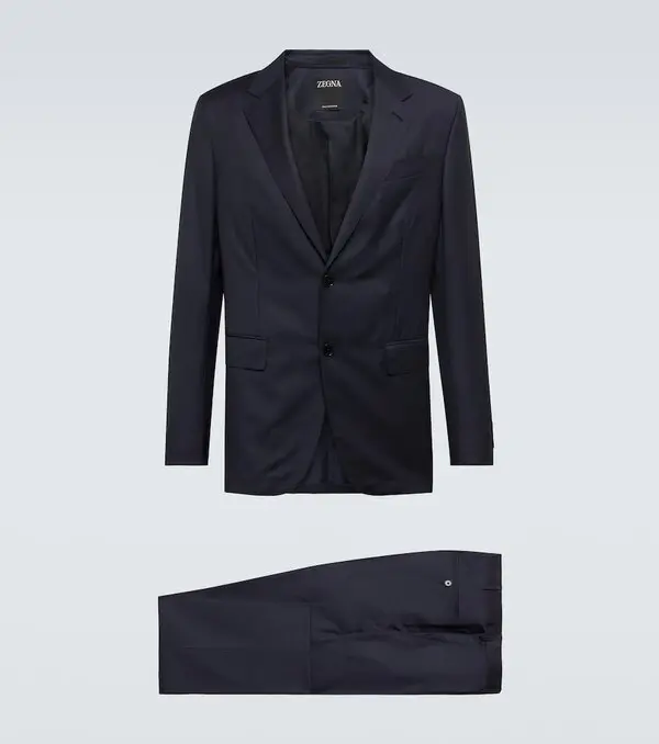 Zegna Wool Suit - Blue