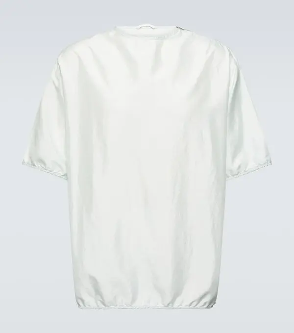 JIL SANDER Blouson Silk Blend T-shirt