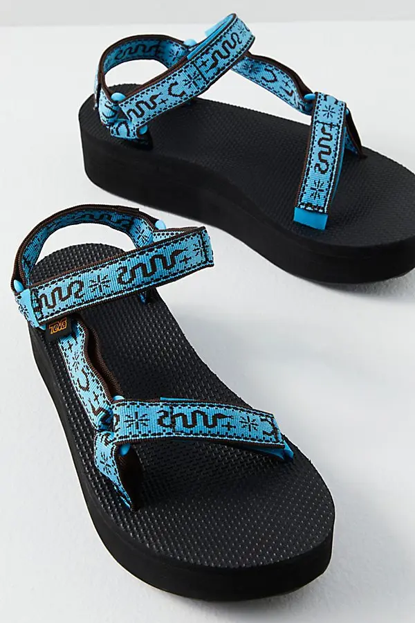 Teva Flatform Universal Sandals - Bandana Aquarius