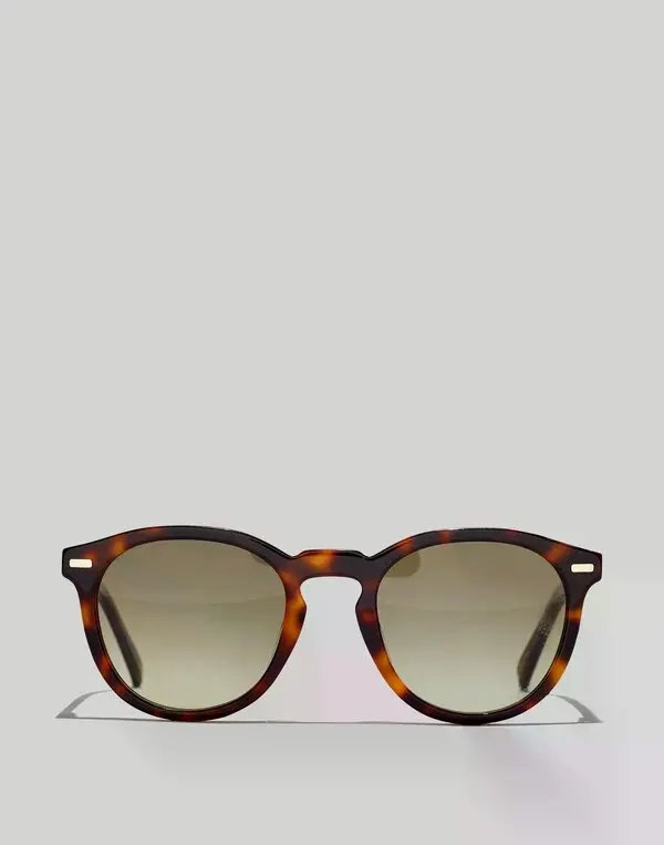 Madewell Round Acetate Sunglasses - Classic Tortoise Mens