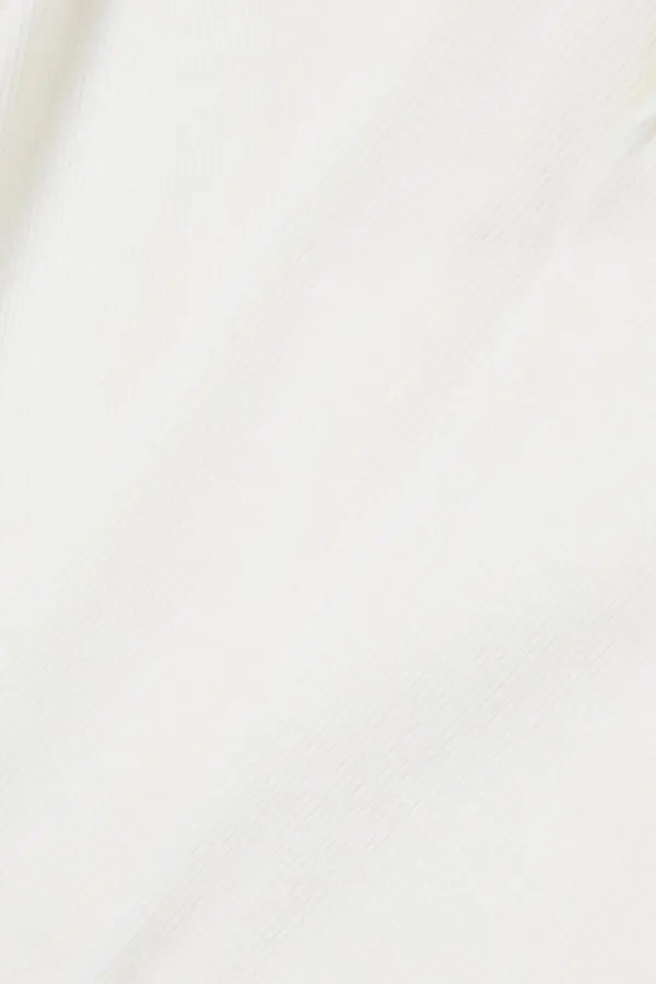 THE ROW Fedras Cropped Cotton-blend Jersey T-shirt