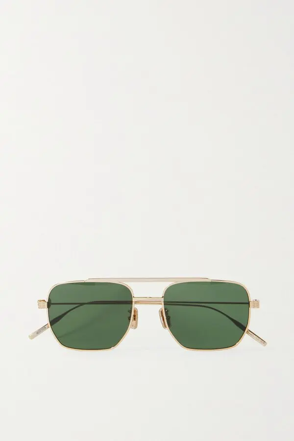 Givenchy Gvspeed Oversized Square-Frame Gold-Tone Sunglasses  display picture 2