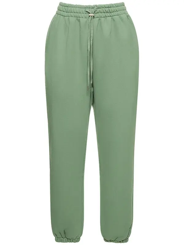 THE FRANKIE SHOP Vanessa Cotton Jersey Sweatpants