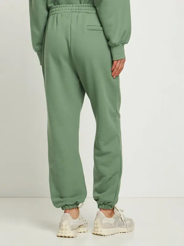 THE FRANKIE SHOP Vanessa Cotton Jersey Sweatpants