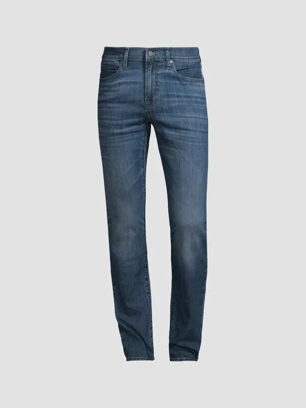 7 For All Mankind Slimmy Cotton-blend Jeans - Flash