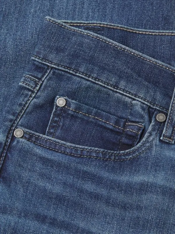 7 For All Mankind Slimmy Cotton-blend Jeans - Flash