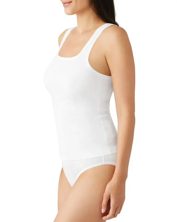 Wacoal Understated Cotton Tank - White