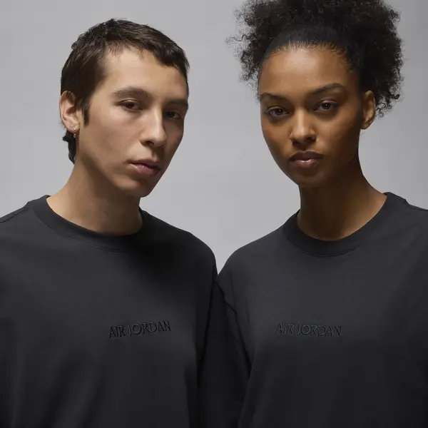 Jordan Air Wordmark T-Shirt In Black - 38% Off | Editorialist