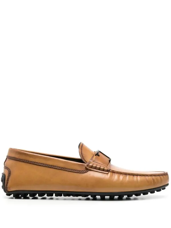 TOD'S City Gommino Driving Loafers - Brown