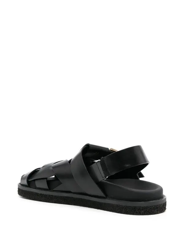 TOD'S Caged Leather Sandals