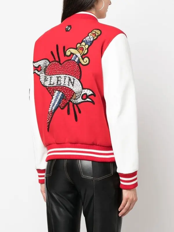 Philipp Plein Love Angel Bomber Jacket