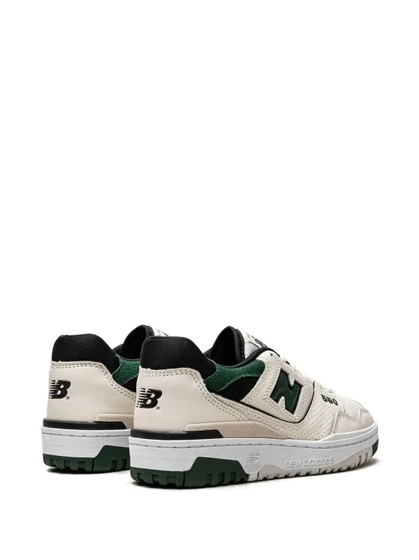 NEW BALANCE 550 Sea Salt Pine Green Sneakers - White
