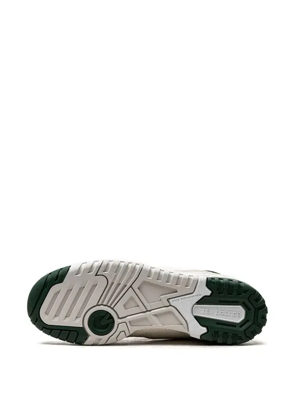 NEW BALANCE 550 Sea Salt Pine Green Sneakers - White