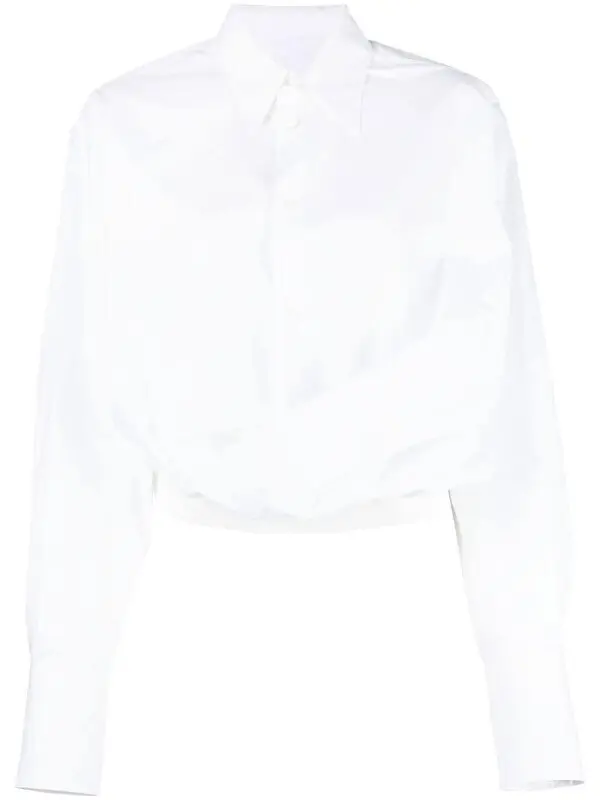 MAISON MARGIELA Classic-collar Shirt - White