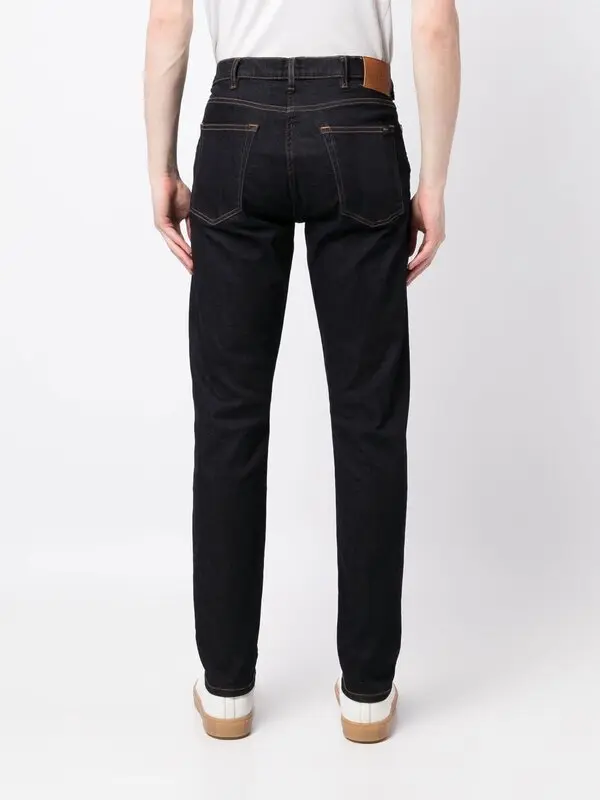 Paul Smith Mid-rise Slim-fit Jeans - Blue