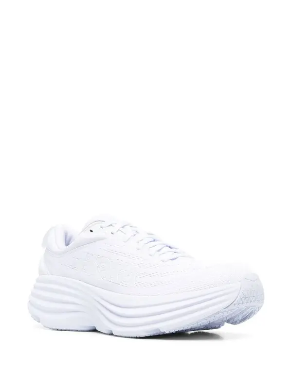 HOKA® Bondi Logo-print Sneakers - White