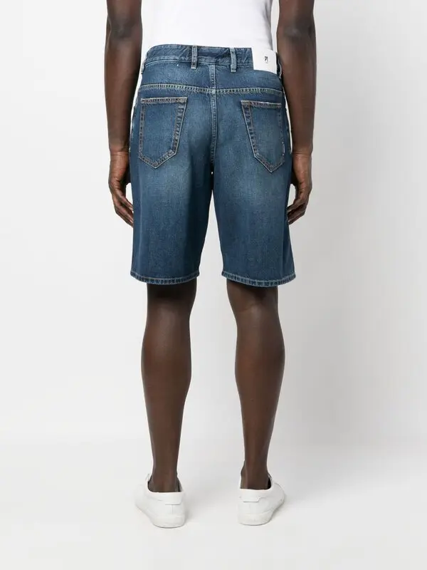 PT TORINO Straight-leg Denim Shorts