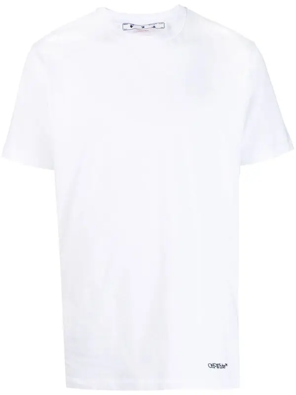 Off-White Logo-embroidered T-shirt