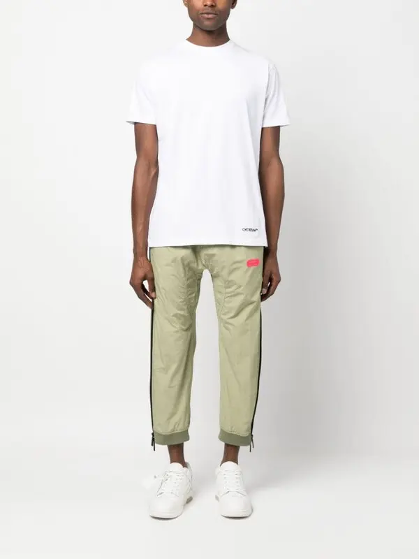 Off-White Logo-embroidered T-shirt