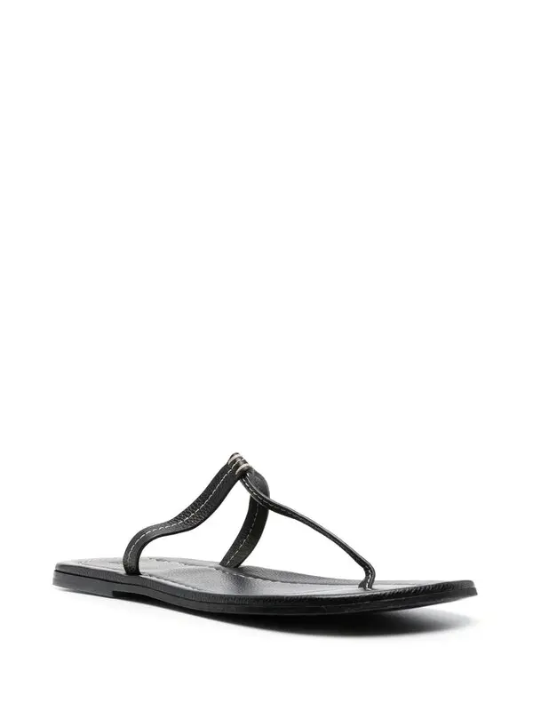 TOTEME T-bar Leather Sandals