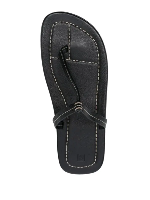 TOTEME T-bar Leather Sandals