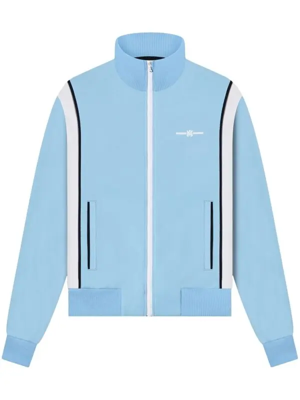 Amiri Panelled Track Jacket - Blue