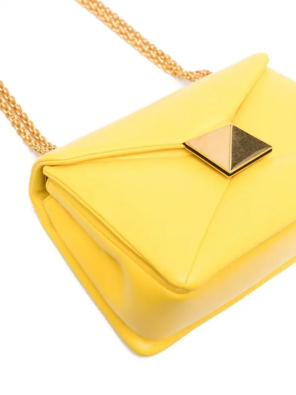 Valentino Garavani One Stud Crossbody Bag - Yellow